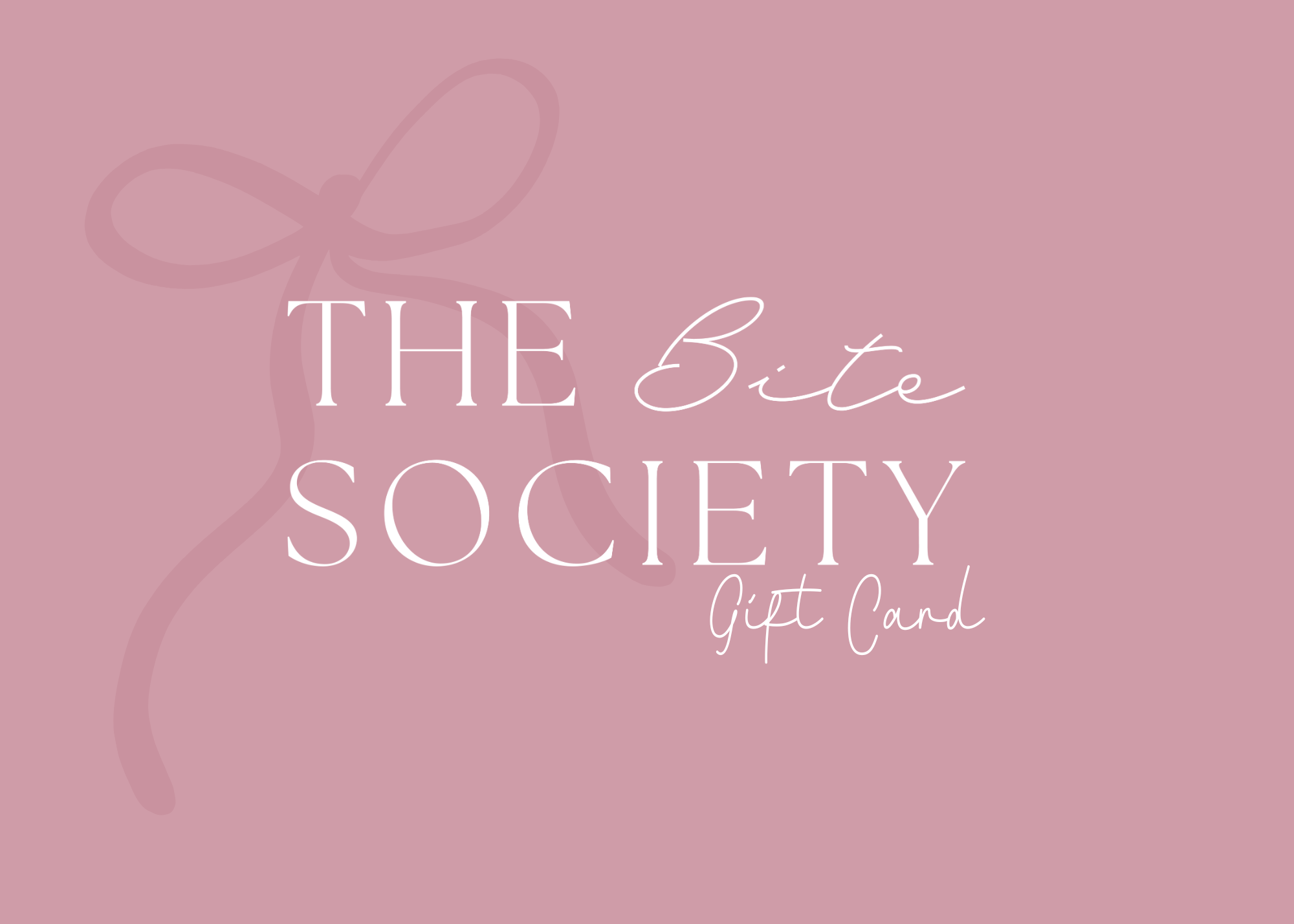 The Bite Society Gift Card